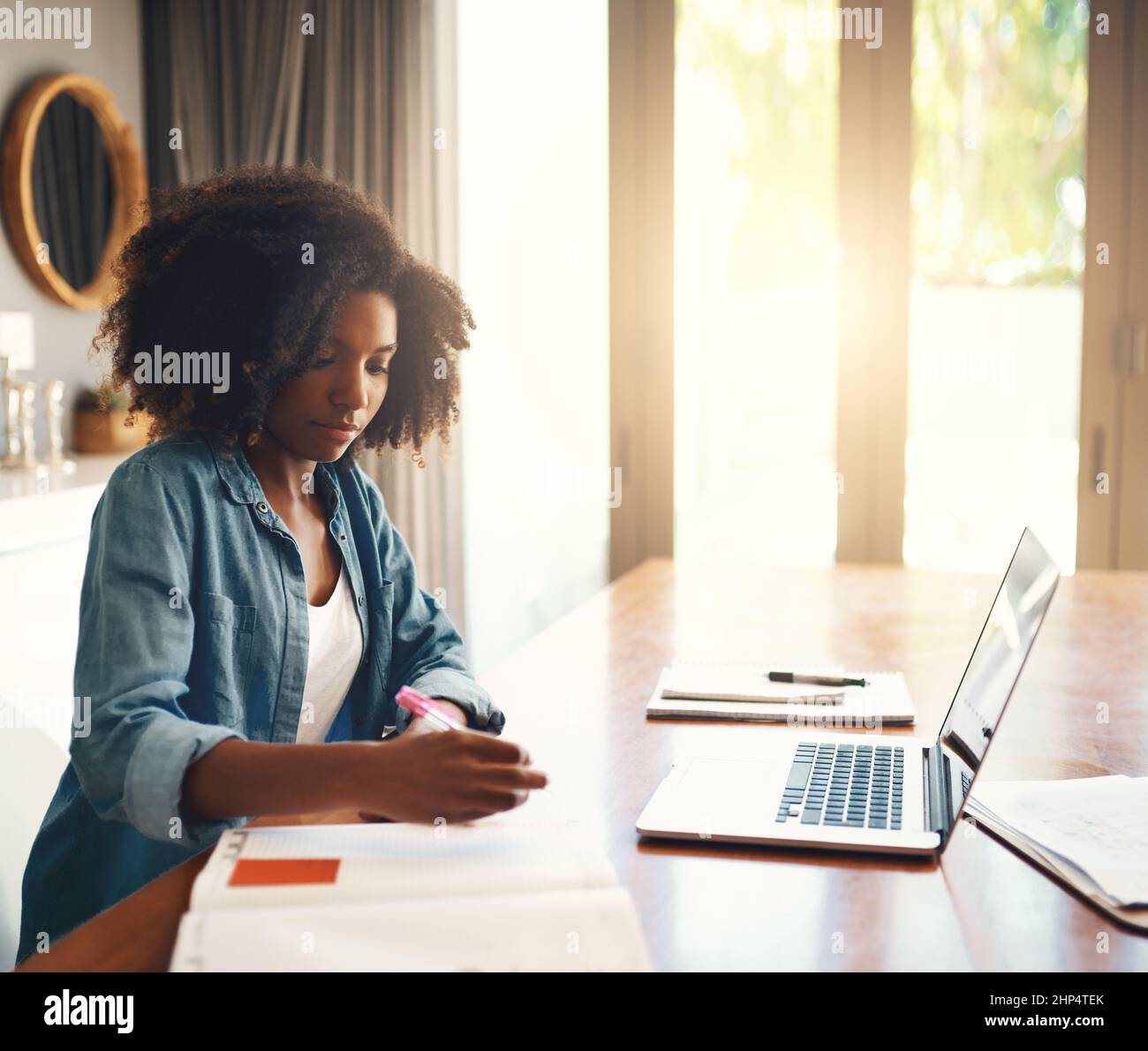 Woman sorting hair hi-res stock photography and images - Alamy
