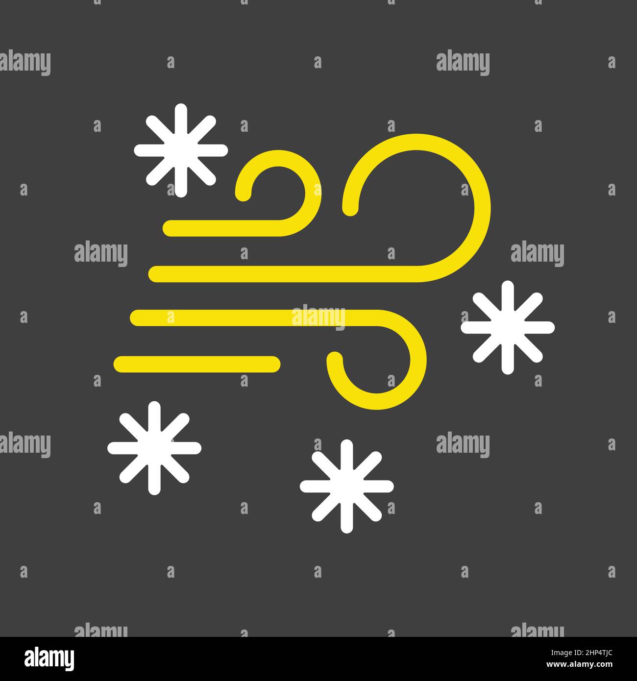 Blizzard snow snowstorm Stock Vector Images - Alamy