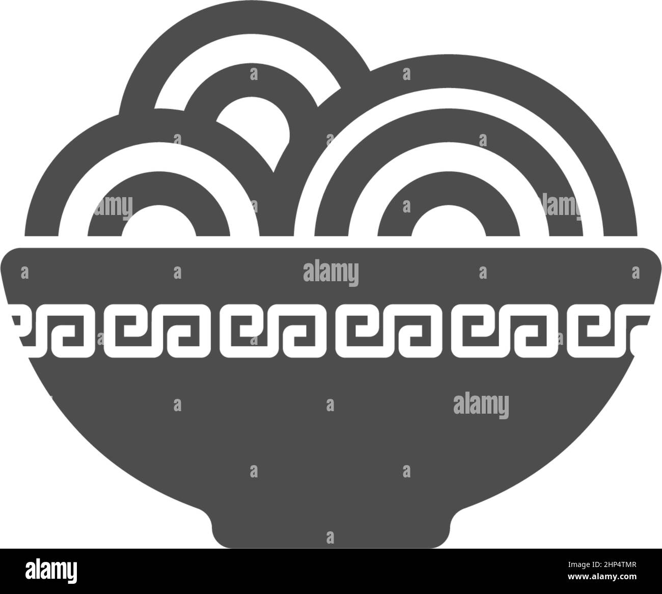 Noodle icon logo design template vector Stock Vector Image & Art - Alamy