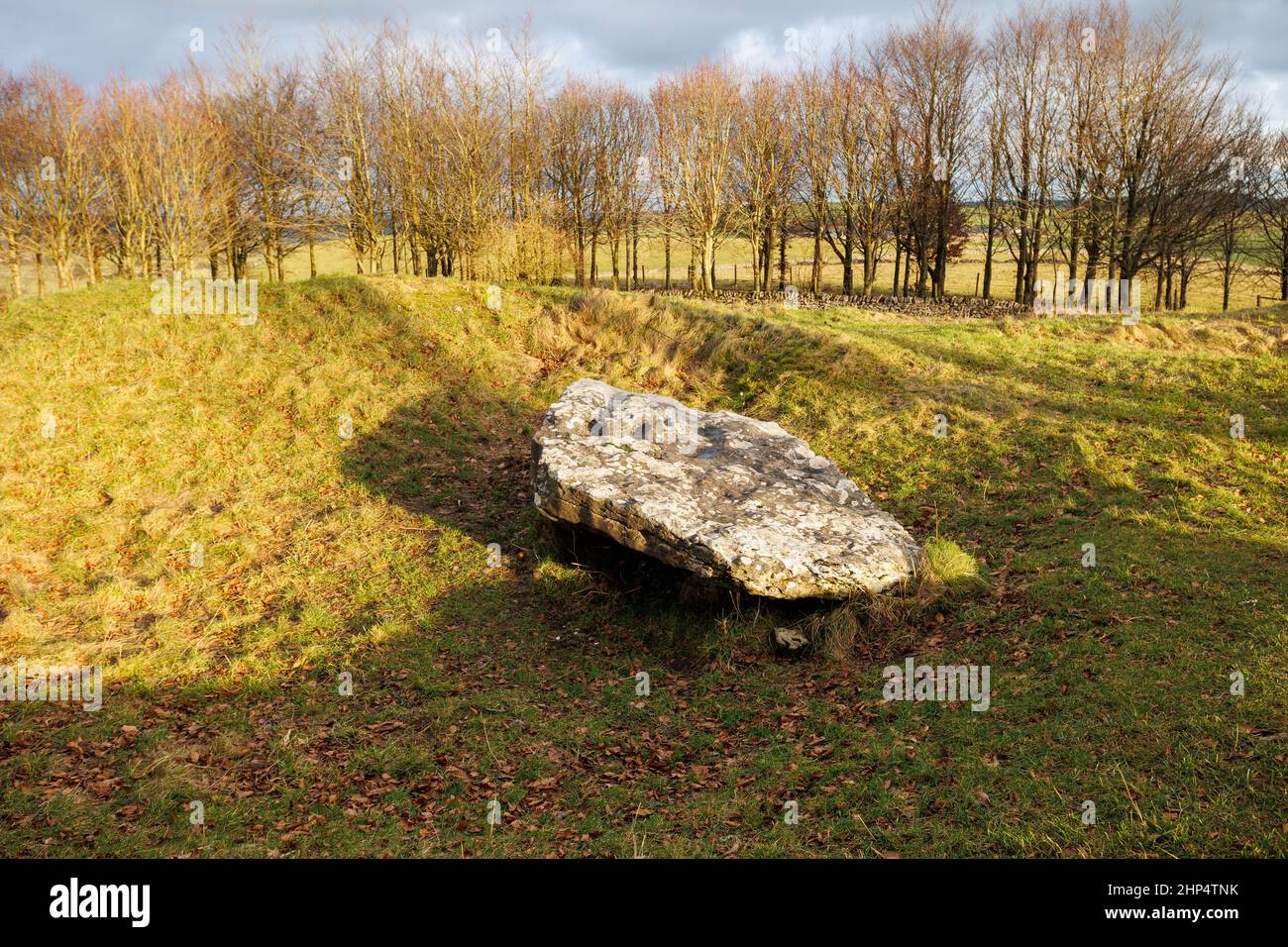 Minninglow is an archaeologhical site in the Peak District National ...
