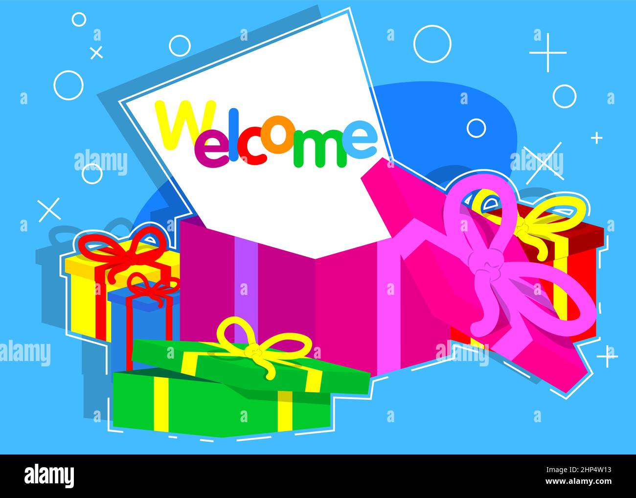 Hospitality gift Stock Vector Images - Alamy