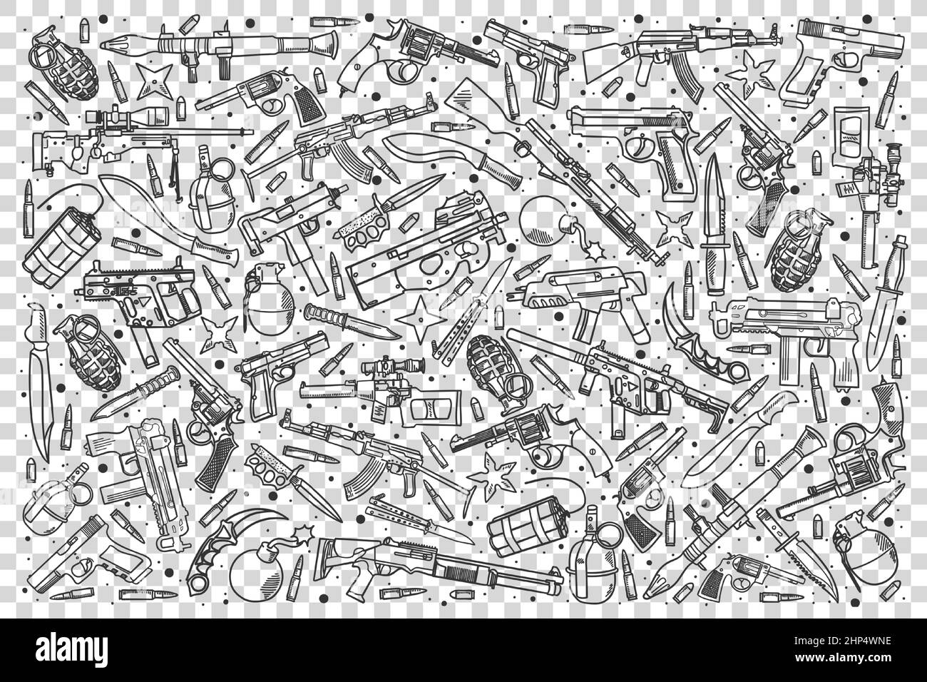 The weapons collection hi-res stock photography and images - Alamy