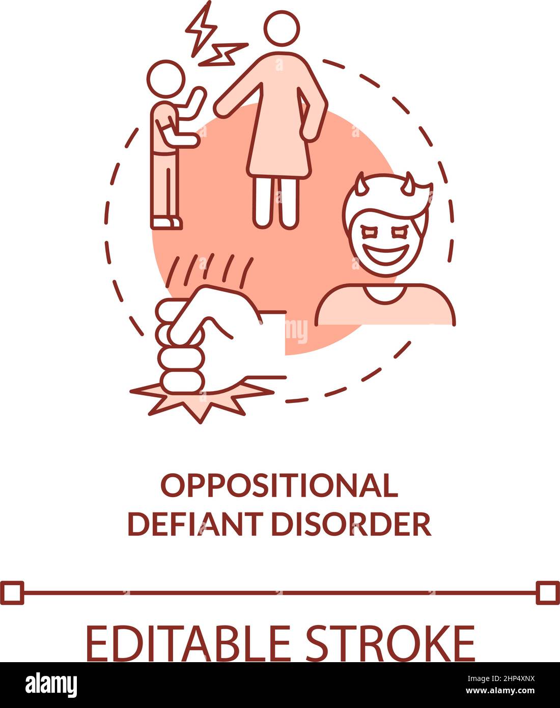 Psychiatric symptom Stock Vector Images - Alamy