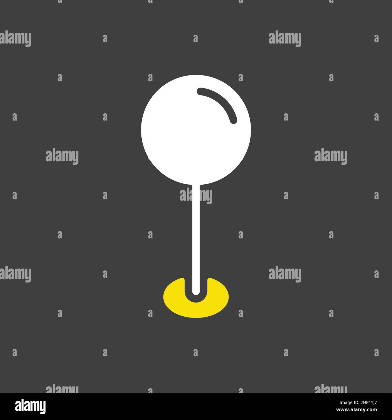 Pin map icon on dark background. Map pointer. Map markers Stock Vector Image & Art - Alamy