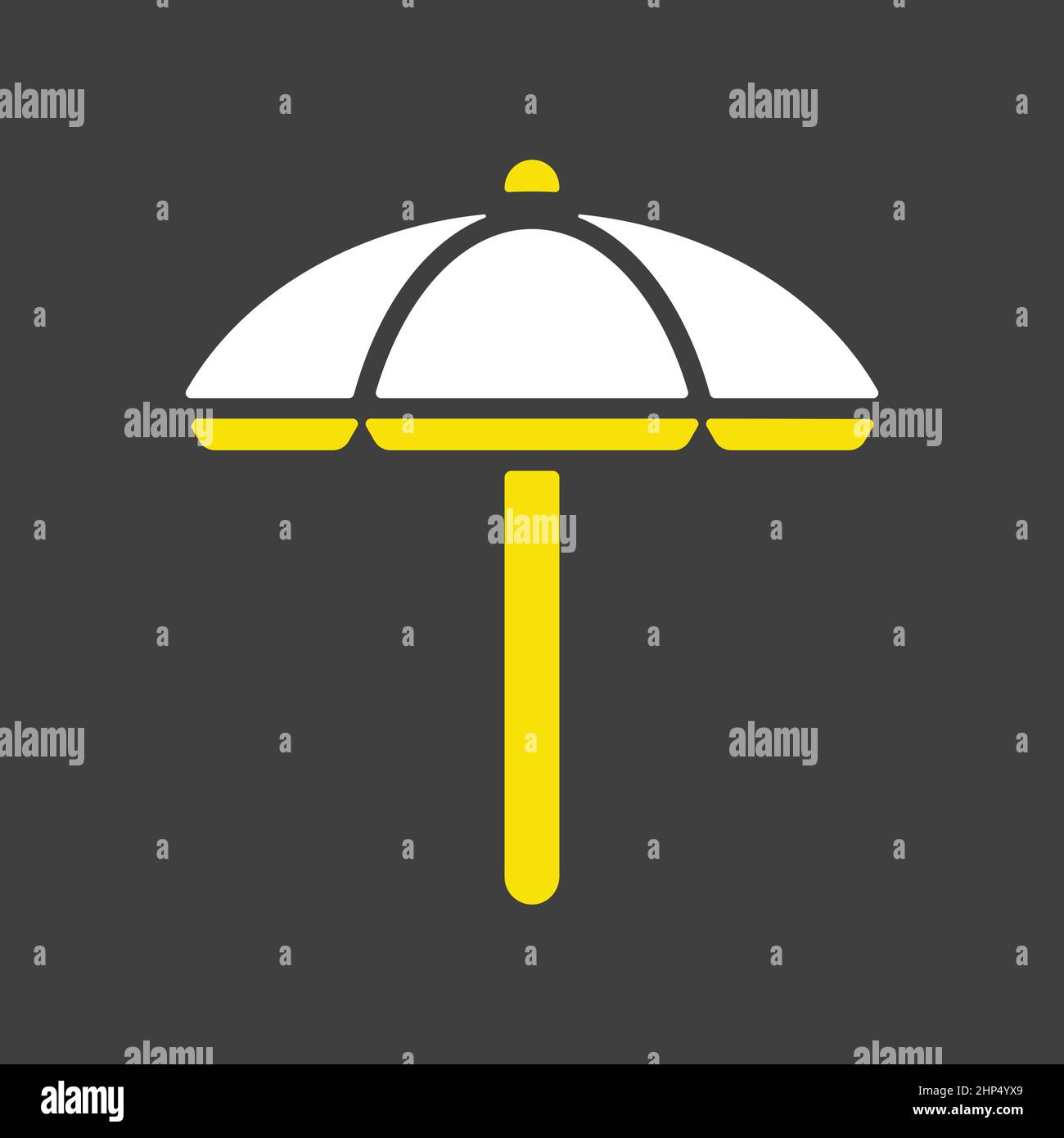 Parasol symbol hi-res stock photography and images - Alamy