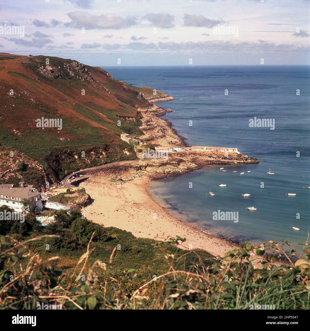 Jersey harbour aerial channel islands hi-res stock photography and ...