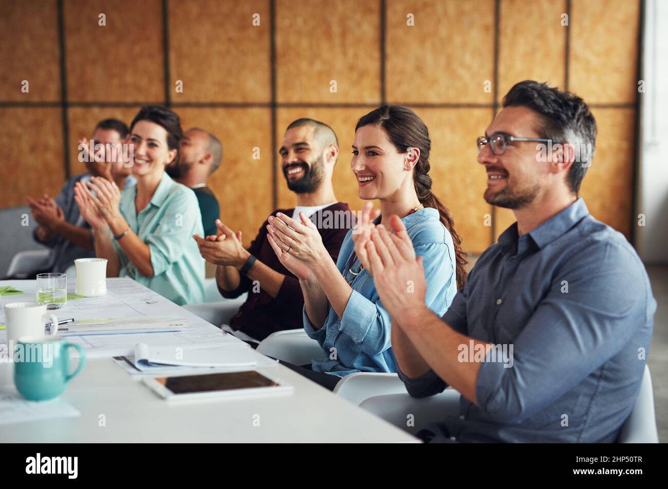 Clapping together hi-res stock photography and images - Alamy