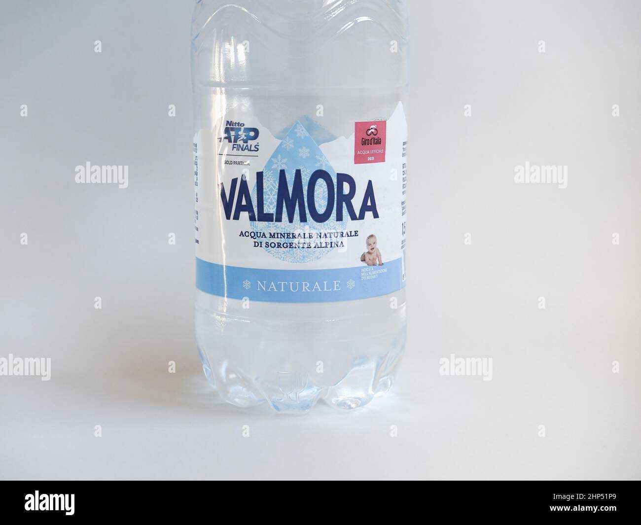 TURIN, ITALY - CIRCA JANUARY 2022: Valmora bottle of water Stock Photo ...