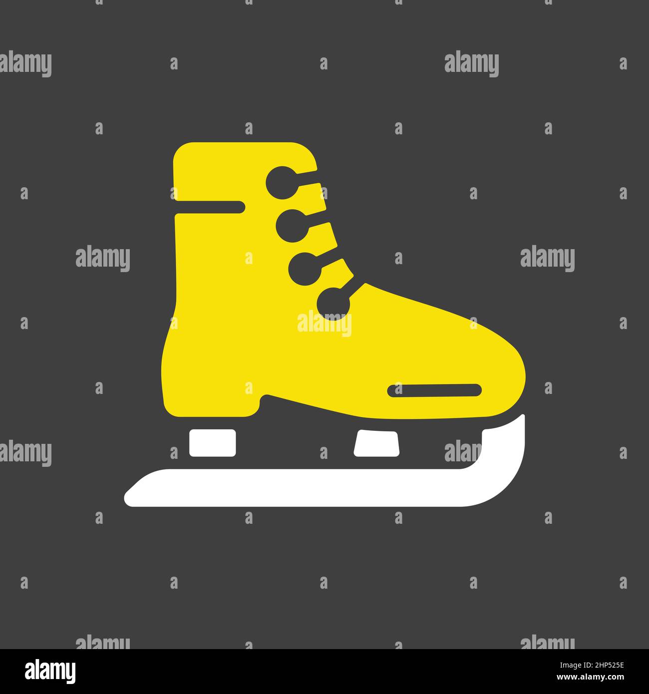 Ice skating sign Stock Vector Images - Alamy