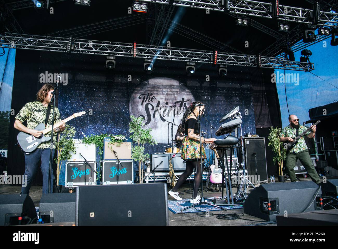 the skints live at slam dunk festival leeds 2021 Stock Photo - Alamy