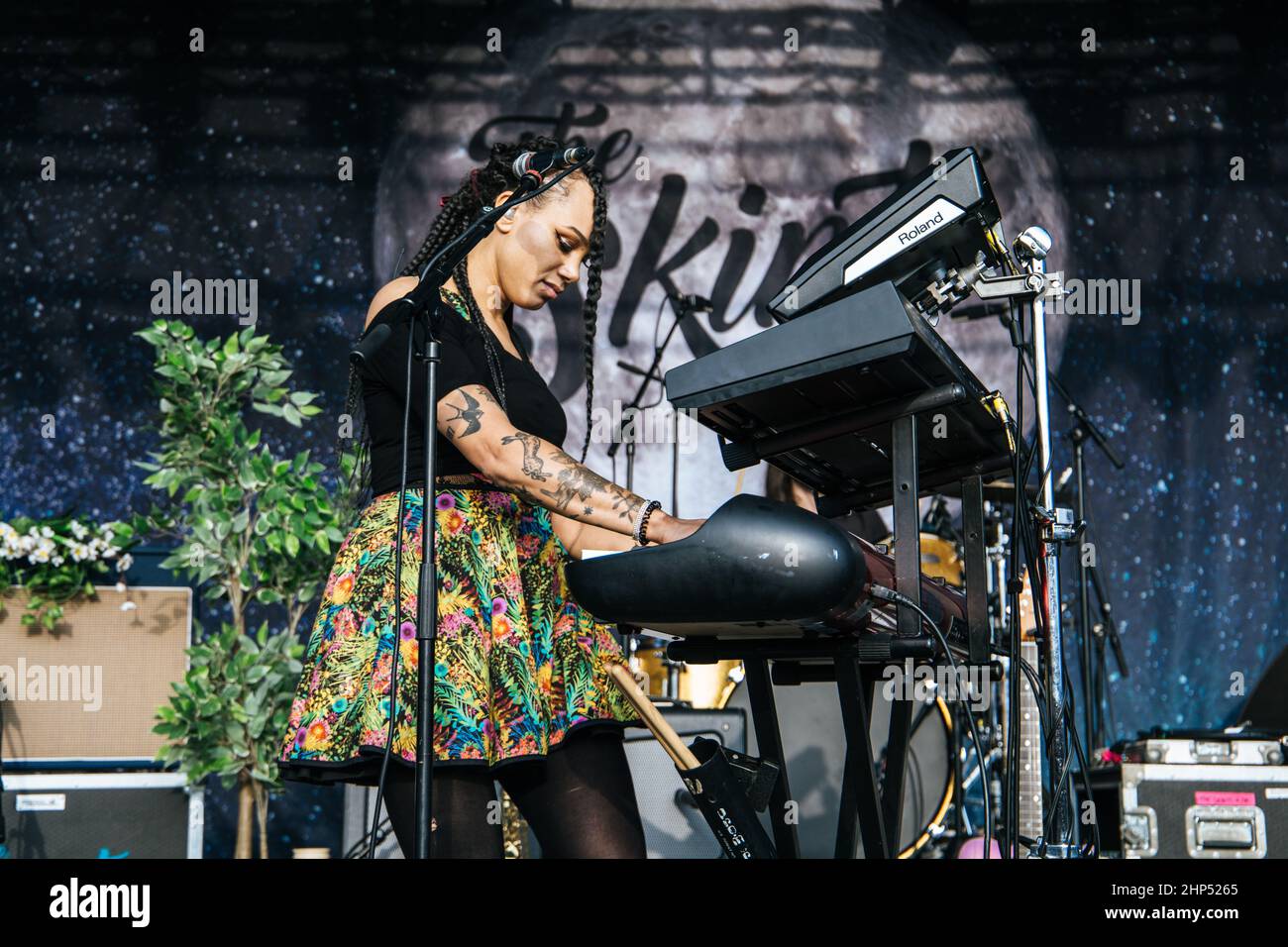 the skints live at slam dunk festival leeds 2021 Stock Photo - Alamy
