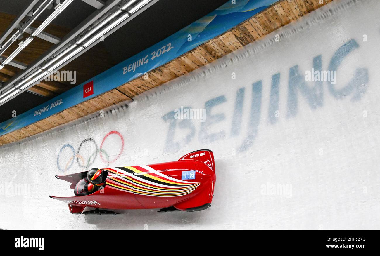 Beijing, China. 18th Feb, 2022. An Vannieuwenhuyse/Sara Aerts of ...