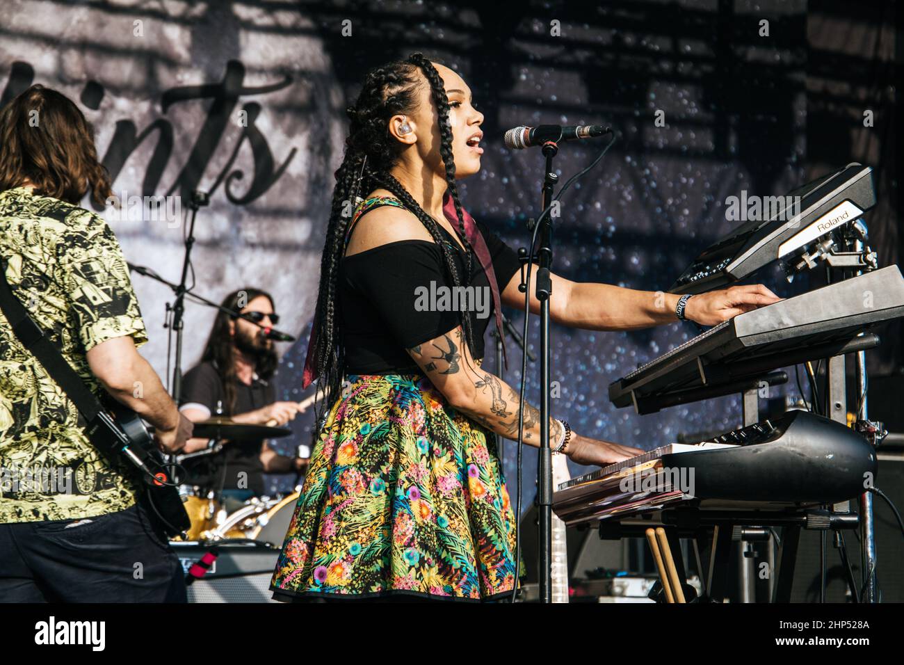 the skints live at slam dunk festival leeds 2021 Stock Photo - Alamy
