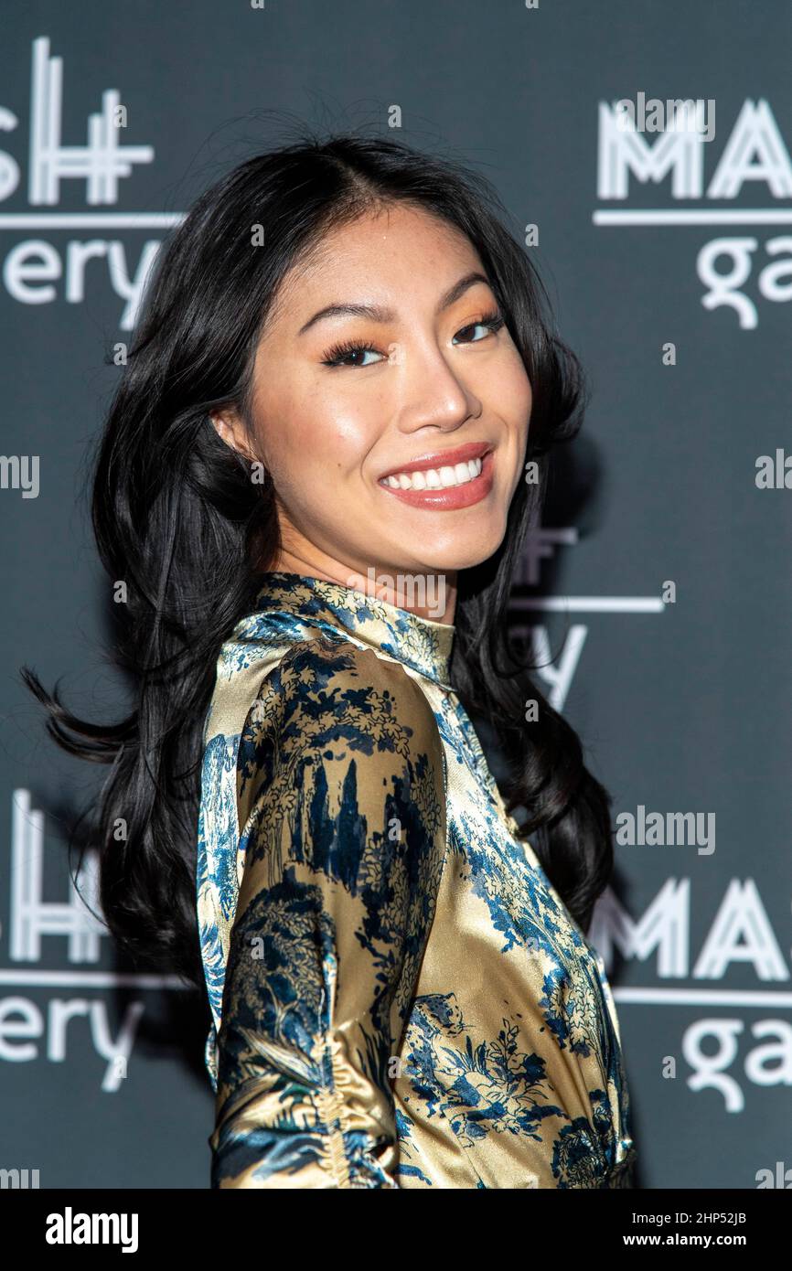 Emily Vo attends Mash Gallery presents "A GOGO II Art Exhibit" at W ...
