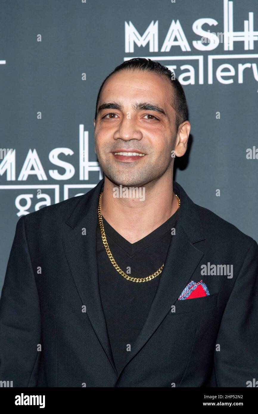 Aman Shekarchi attends Mash Gallery presents "A GOGO II Art Exhibit" at ...