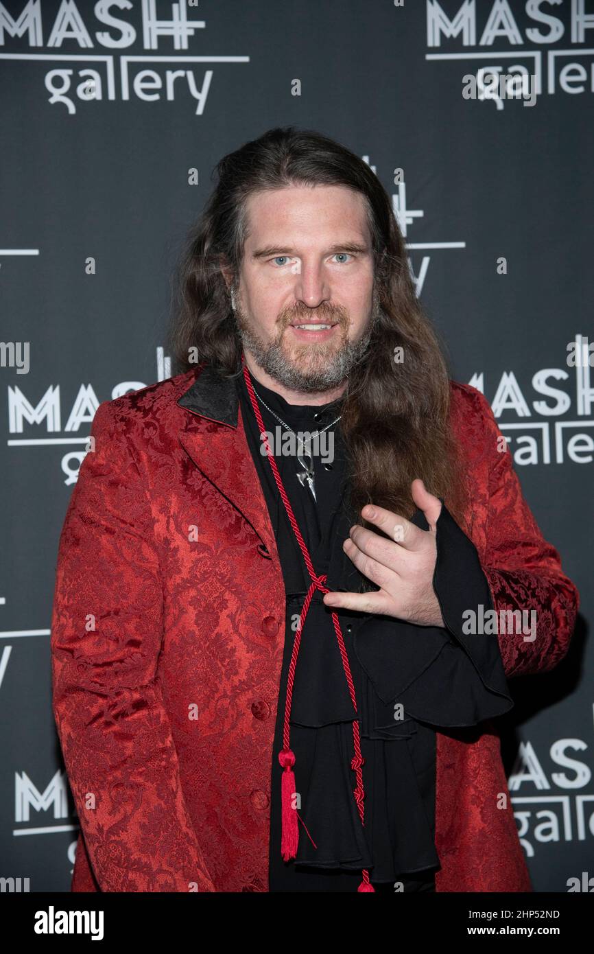 Father Sebastiaan attends Mash Gallery presents "A GOGO II Art Exhibit ...