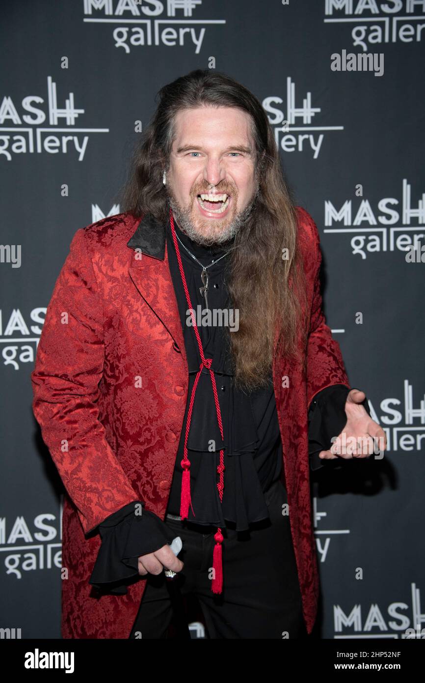 Father Sebastiaan attends Mash Gallery presents "A GOGO II Art Exhibit ...