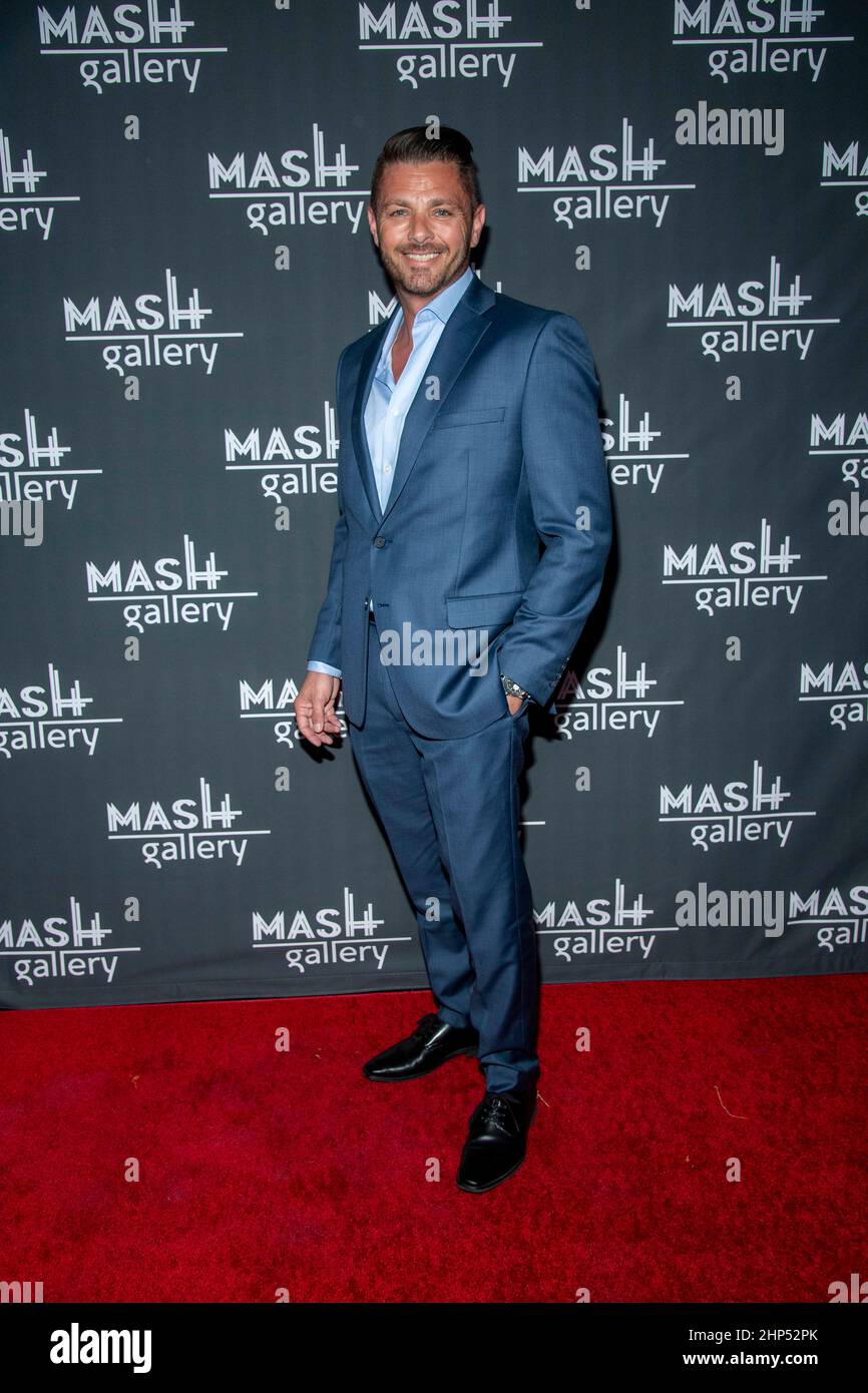 Adam Cook attends Mash Gallery presents "A GOGO II Art Exhibit" at W ...