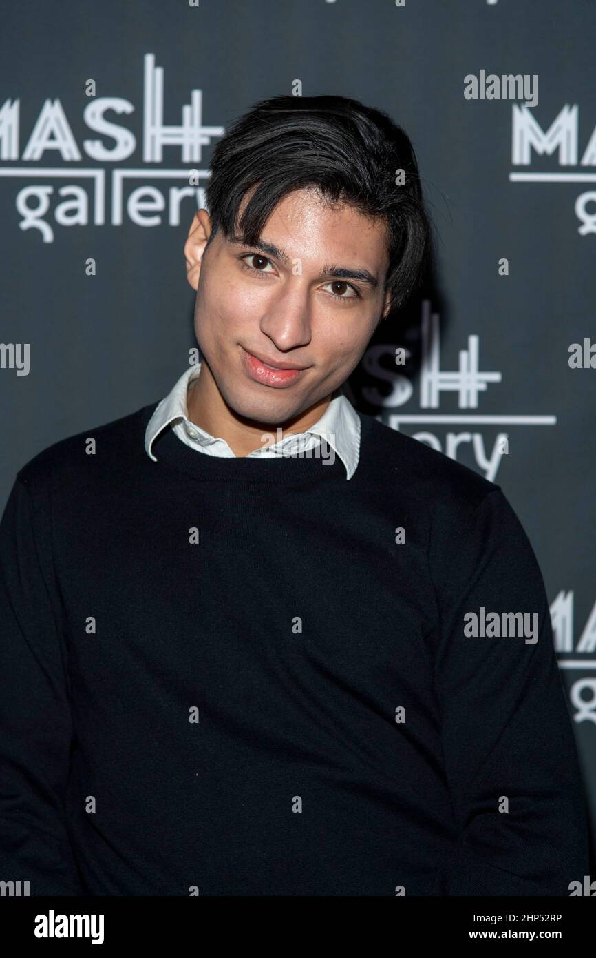 Giovanni Jones attends Mash Gallery presents "A GOGO II Art Exhibit" at ...