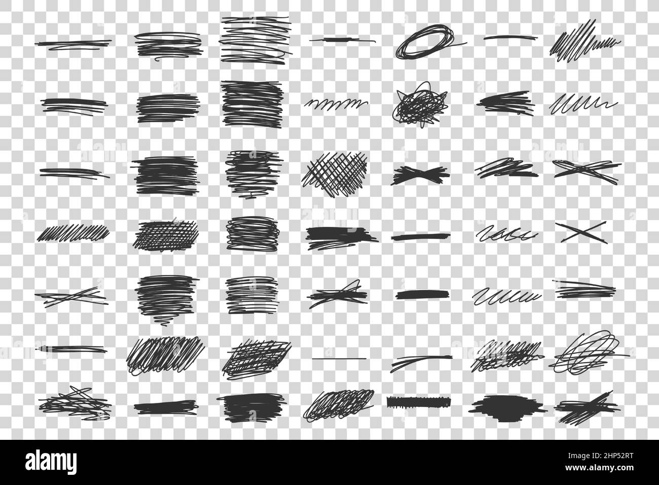 Scribble doodle set Stock Vector Image & Art - Alamy