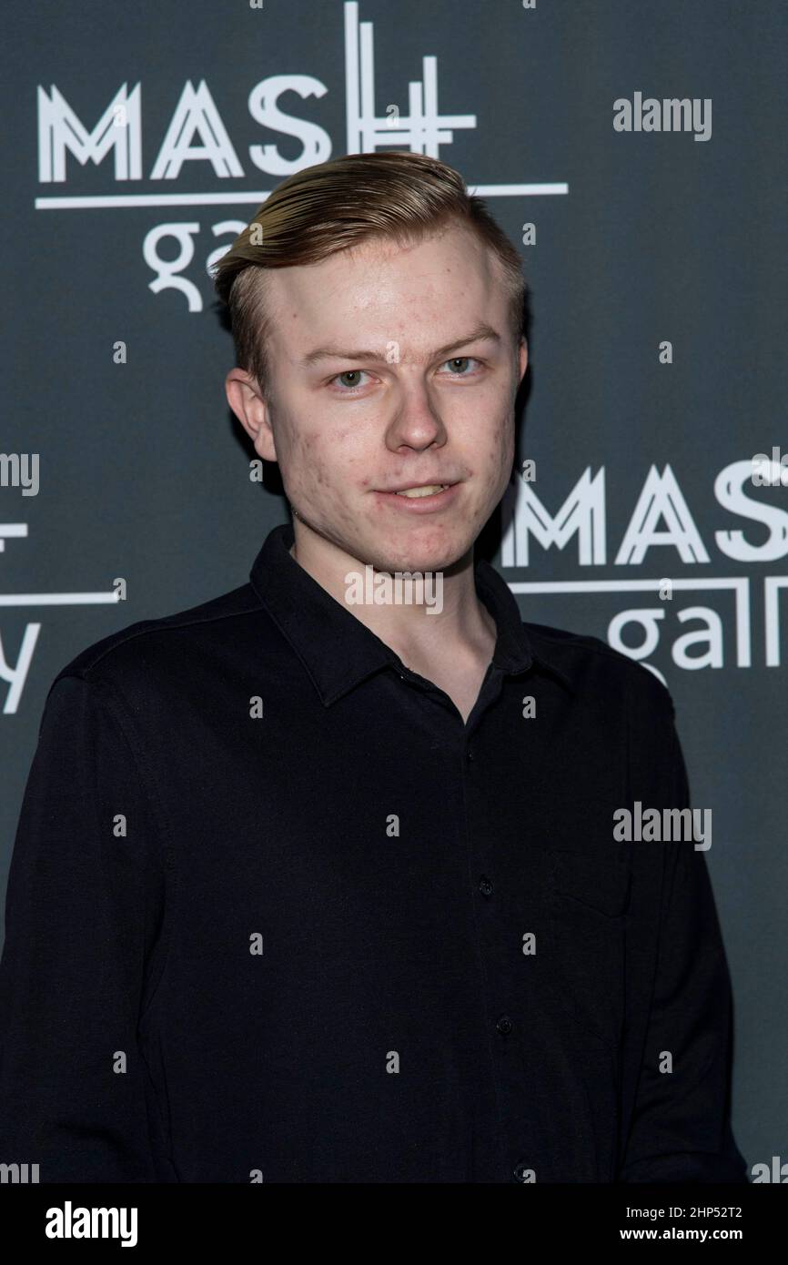 Zach Reinhardt attends Mash Gallery presents "A GOGO II Art Exhibit" at ...