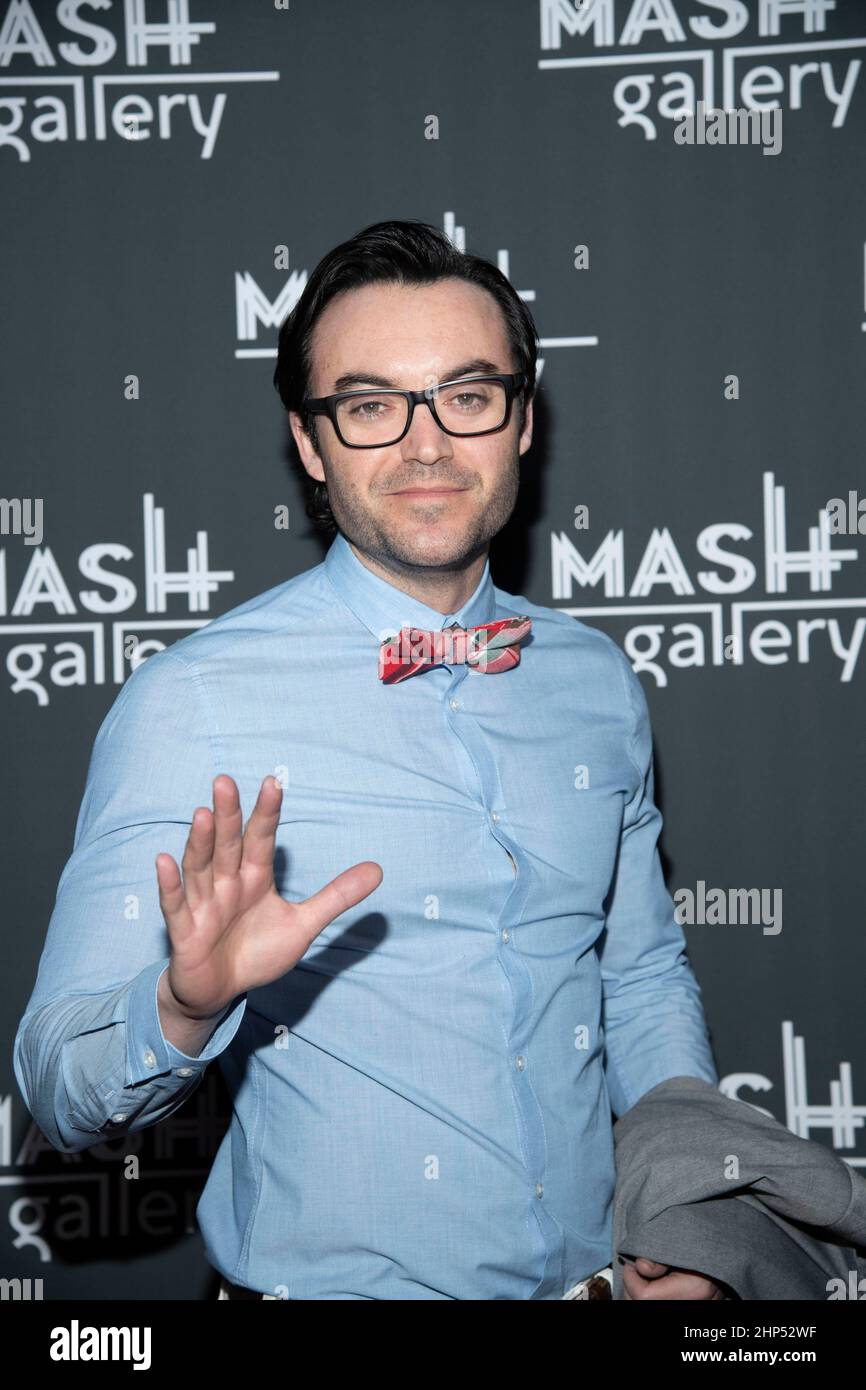 Chris Levine attends Mash Gallery presents "A GOGO II Art Exhibit" at W ...