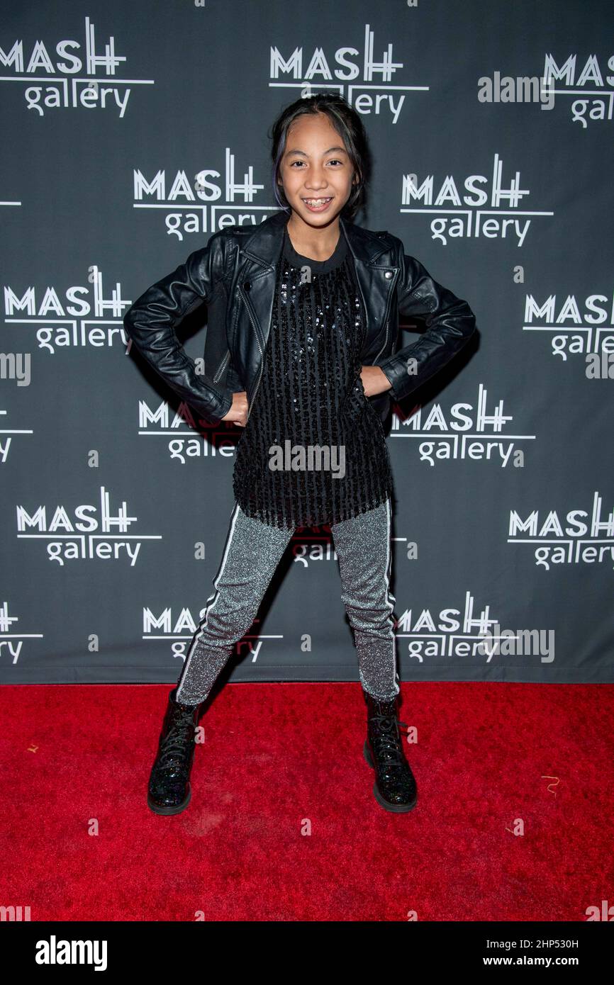 Eden Sky attends Mash Gallery presents "A GOGO II Art Exhibit" at W ...
