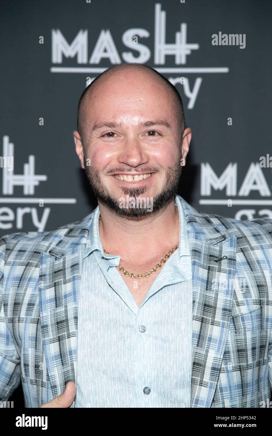 Andrei Sporea attends Mash Gallery presents "A GOGO II Art Exhibit" at ...