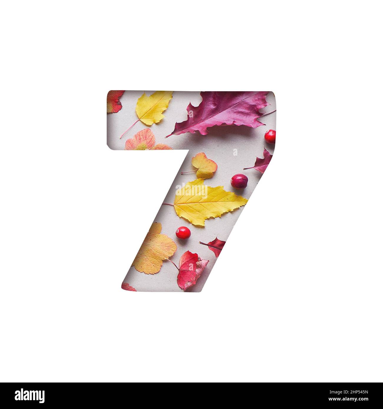 Number 7 red hi-res stock photography and images - Alamy