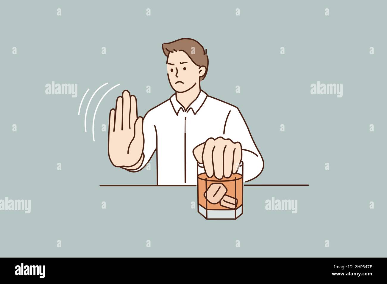 Young male man hand Stock Vector Images - Alamy