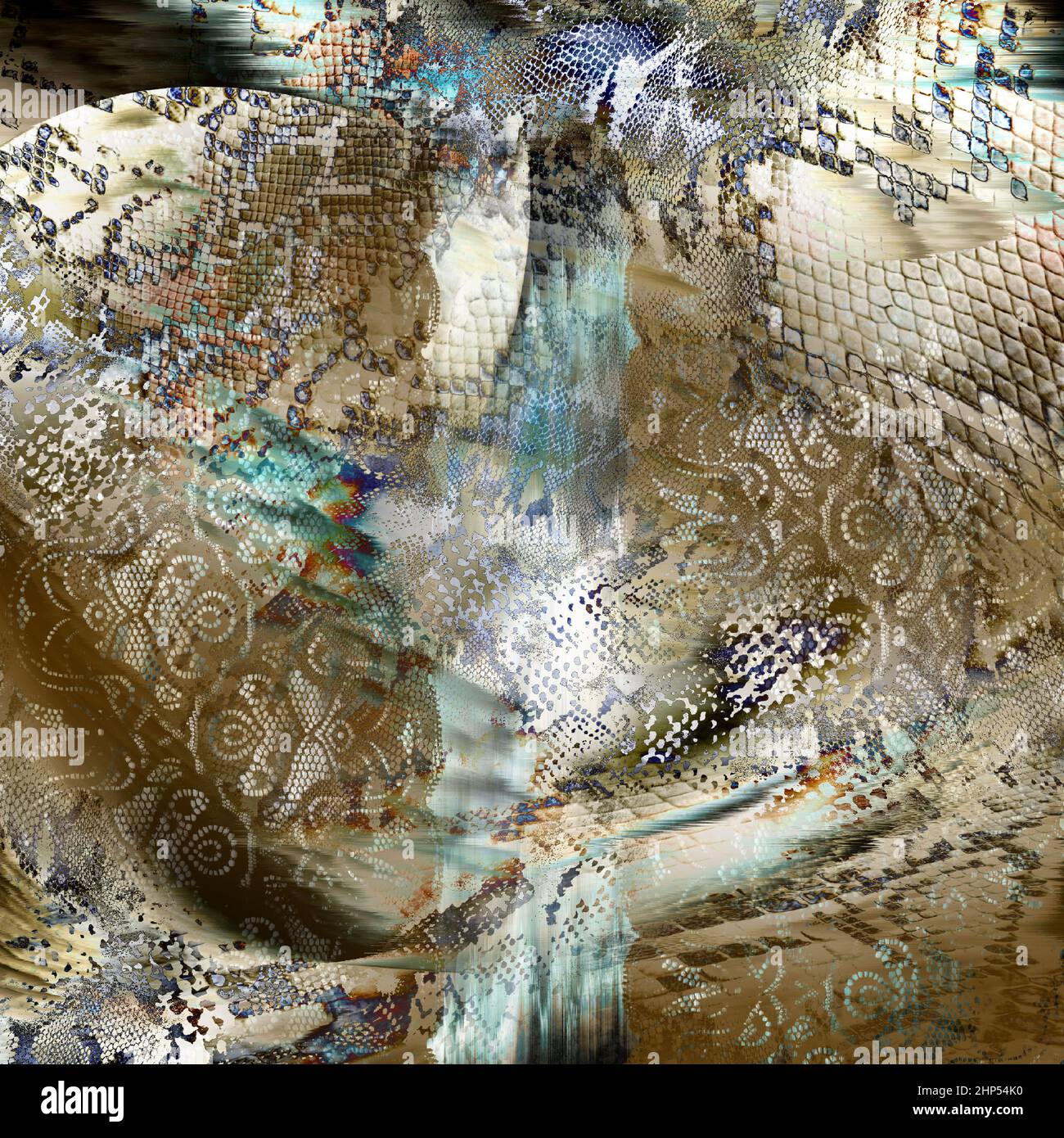 Abstract Animals Skin Design Ready for Textile Prints Stock Photo - Alamy