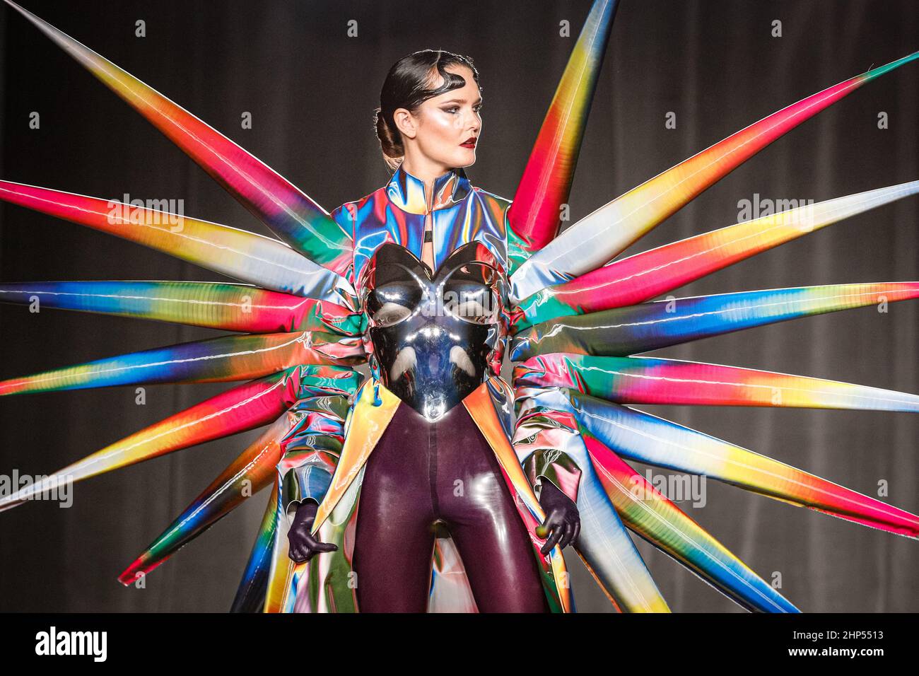 London, UK, 18th Feb 2022. On/Off presents Jack Irving, catwalk at the ...