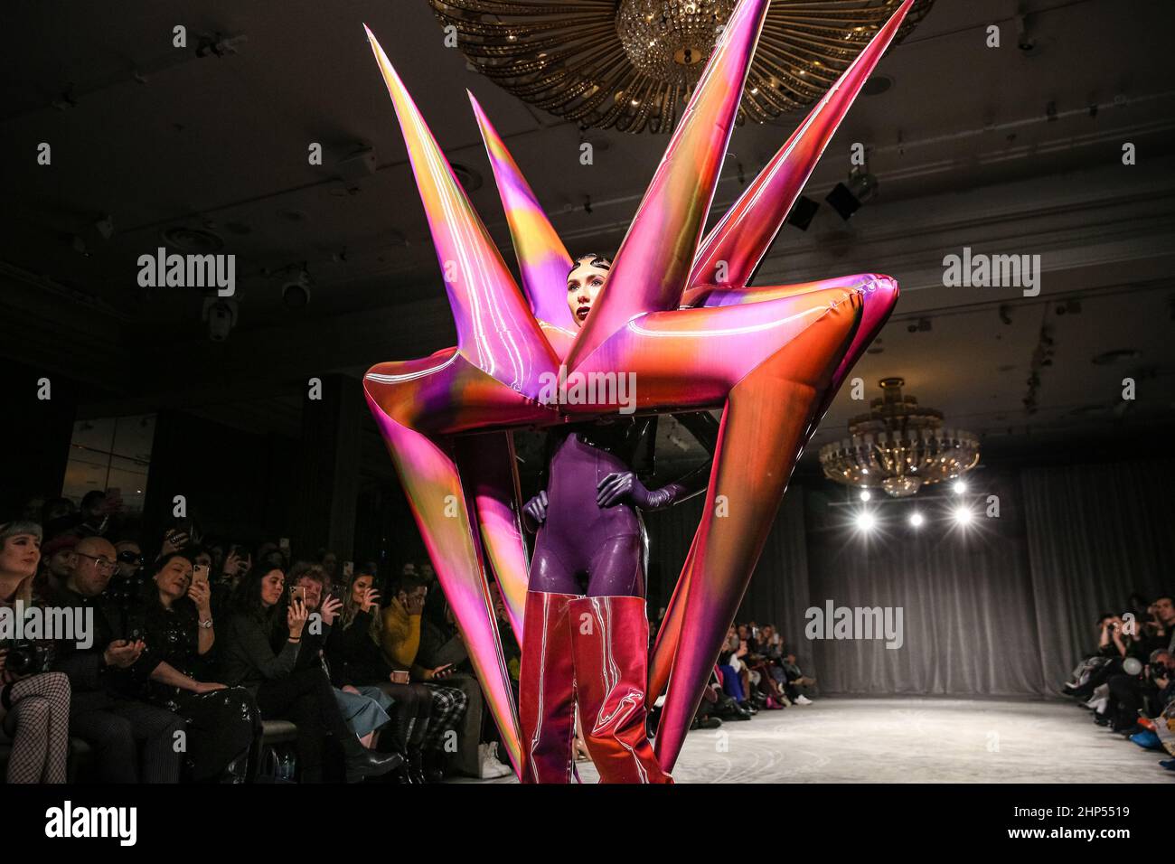 London, UK, 18th Feb 2022. On/Off presents Jack Irving, catwalk at the ...