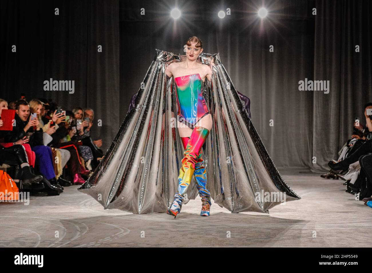 London, UK, 18th Feb 2022. On/Off presents Jack Irving, catwalk at the ...