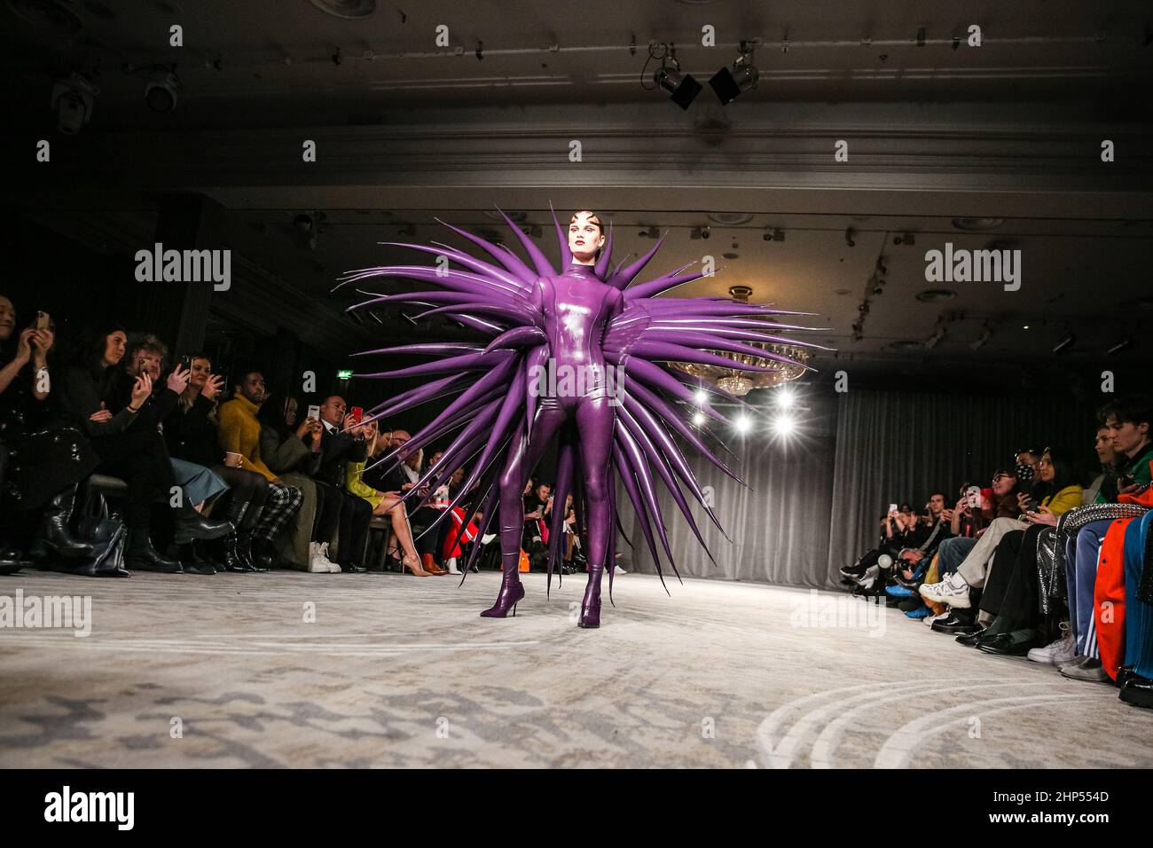 London, UK, 18th Feb 2022. On/Off presents Jack Irving, catwalk at the ...