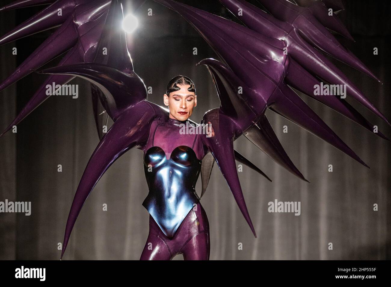 London, UK, 18th Feb 2022. On/Off presents Jack Irving, catwalk at the ...