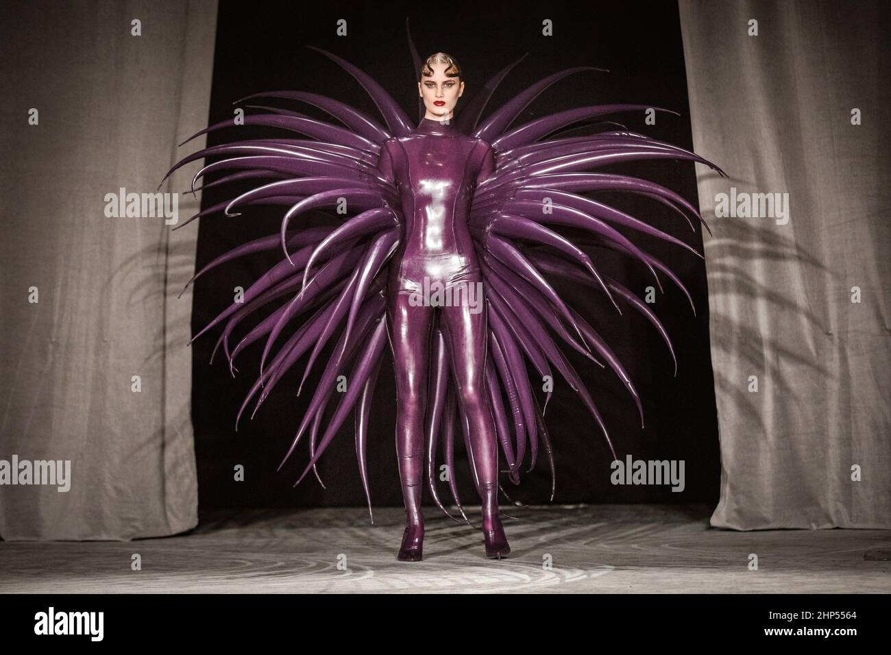 London, UK, 18th Feb 2022. On/Off presents Jack Irving, catwalk at the ...