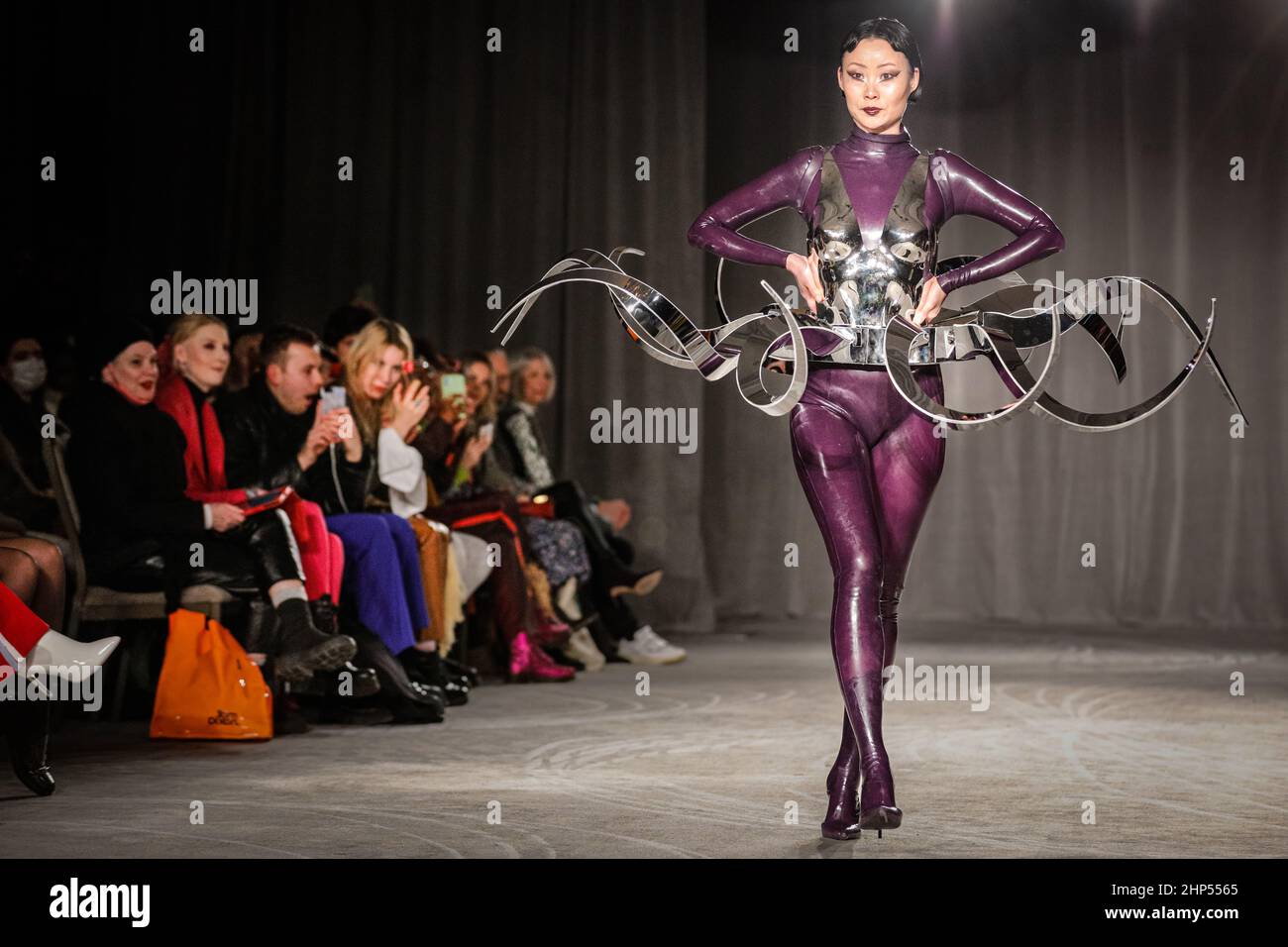 London, UK, 18th Feb 2022. On/Off presents Jack Irving, catwalk at the ...