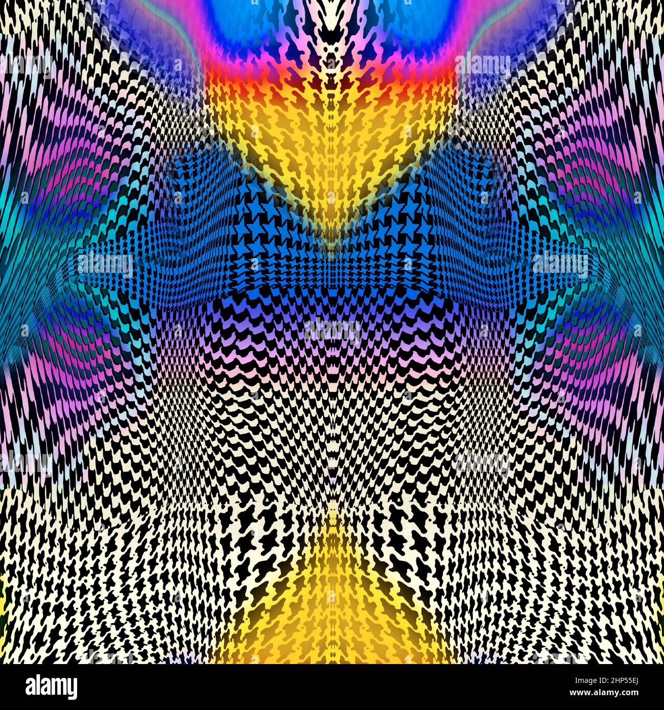 Abstract Colorful Design Ready for Textile Prints Stock Photo - Alamy