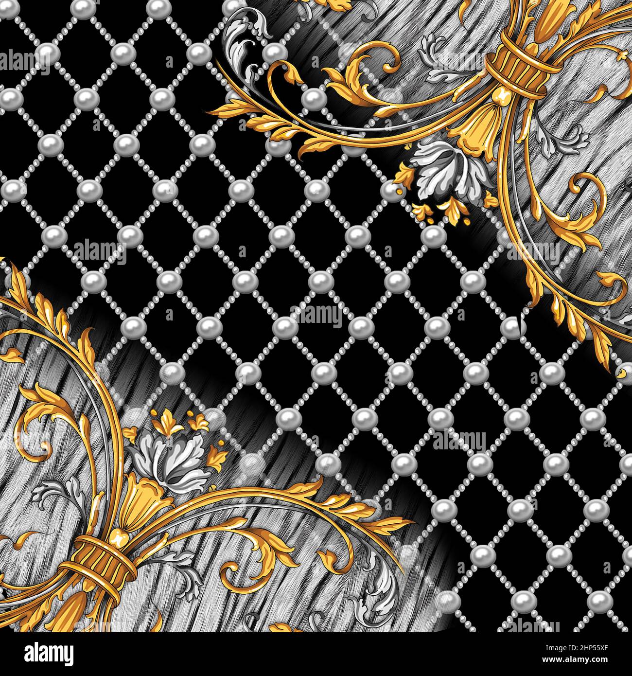 Baroque patterns hi-res stock photography and images - Alamy