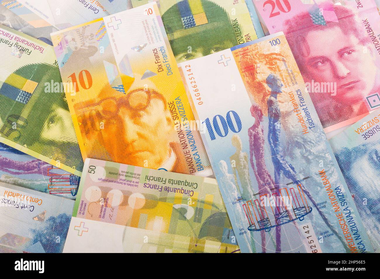 50 swiss francs bill hi-res stock photography and images - Alamy