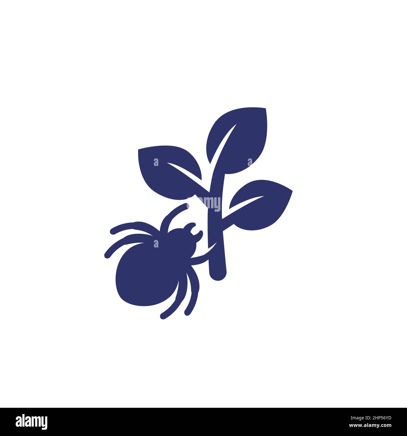 pest and plant icon on white Stock Vector Image & Art - Alamy