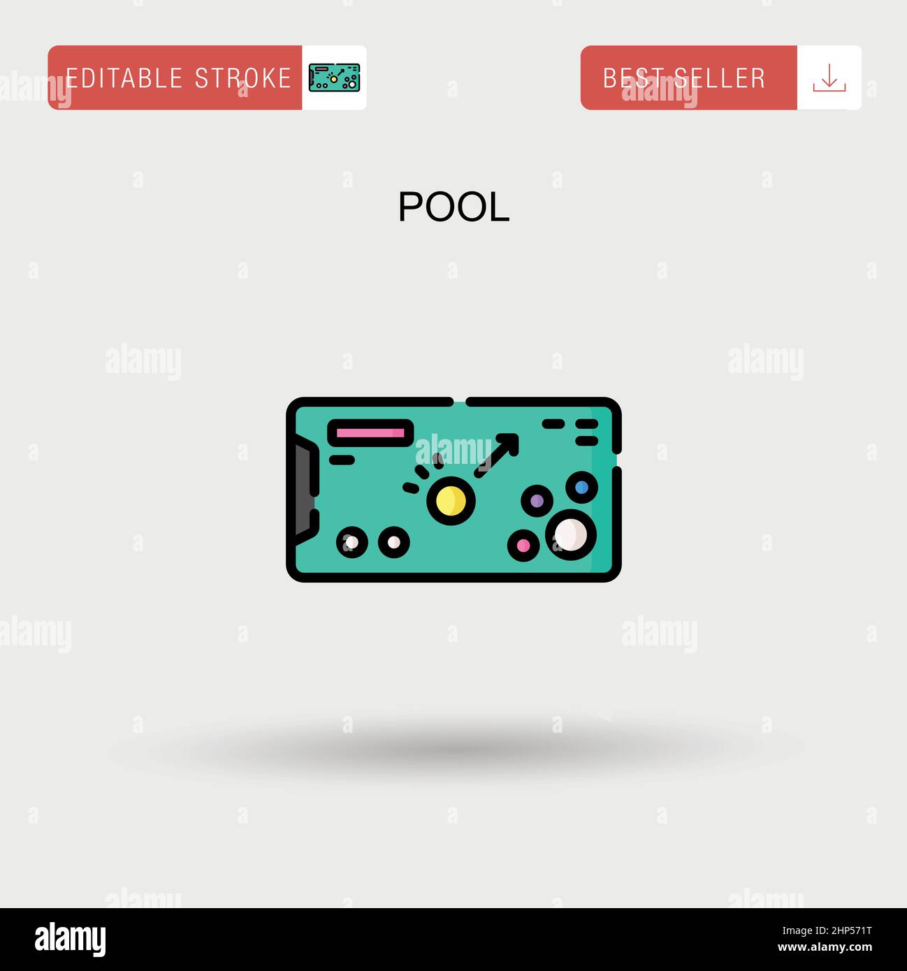 Group by pool Stock Vector Images - Alamy
