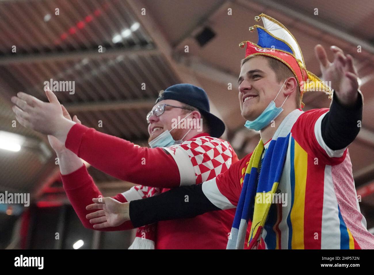 Mainz, Germany. 18th Feb, 2022. Soccer: Bundesliga, FSV Mainz 05 - Bayer Leverkusen, Matchday 23 ...