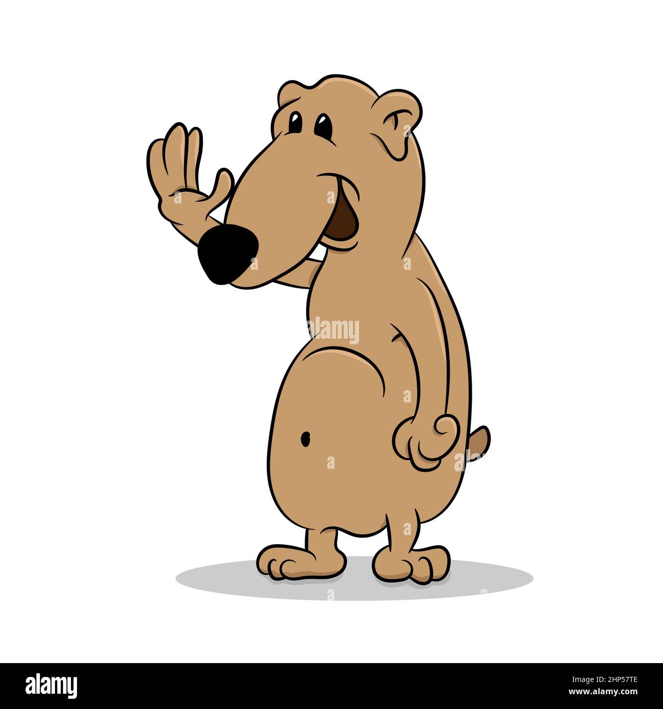 Cute cartoon bear Stock Vector Image & Art - Alamy