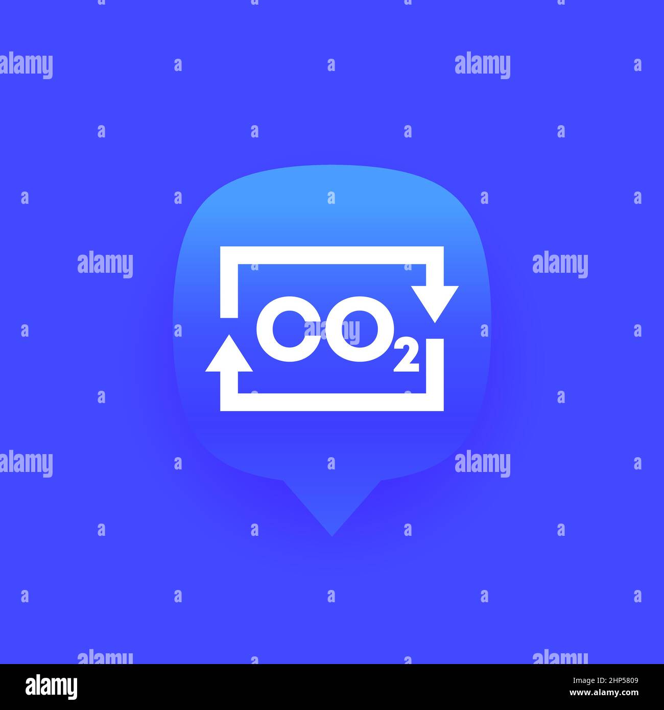 Carbon dioxide balance Stock Vector Images - Alamy