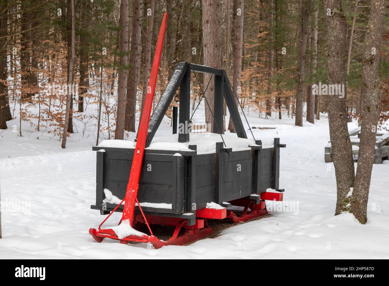 19th century logging hi-res stock photography and images - Alamy