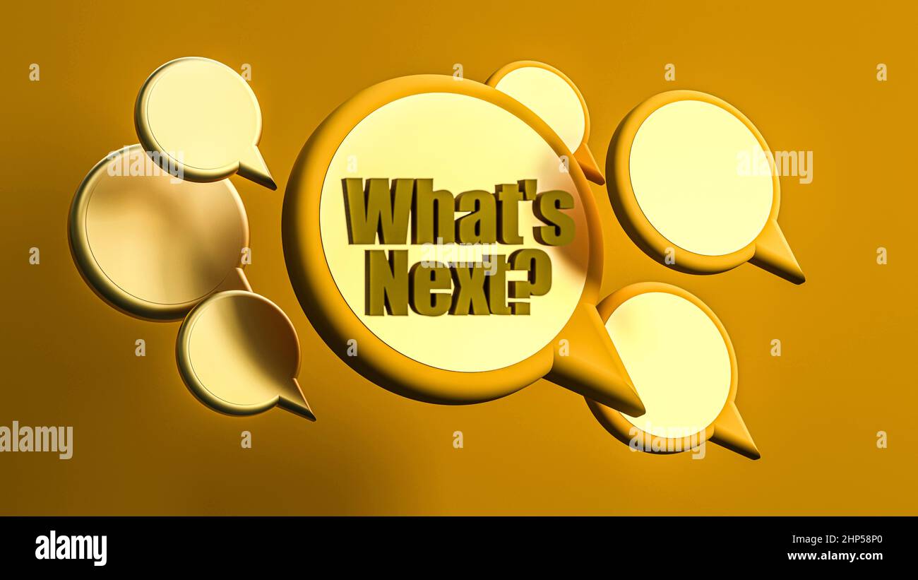 What is next Stock Photo - Alamy