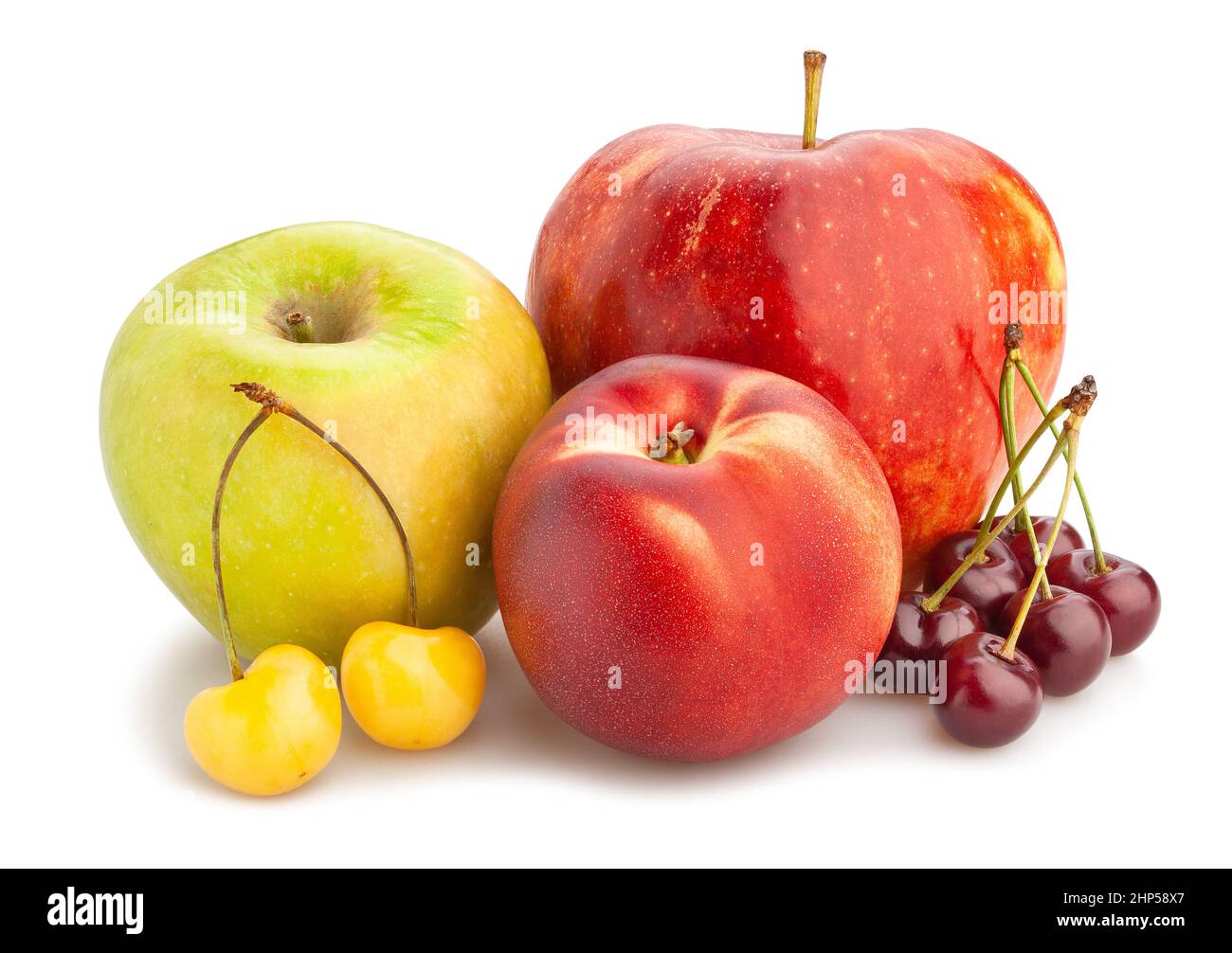 Various fresh fruit on Cut Out Stock Images & Pictures - Alamy