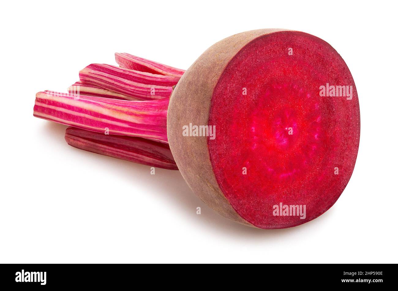Halved beetroot Cut Out Stock Images & Pictures - Alamy